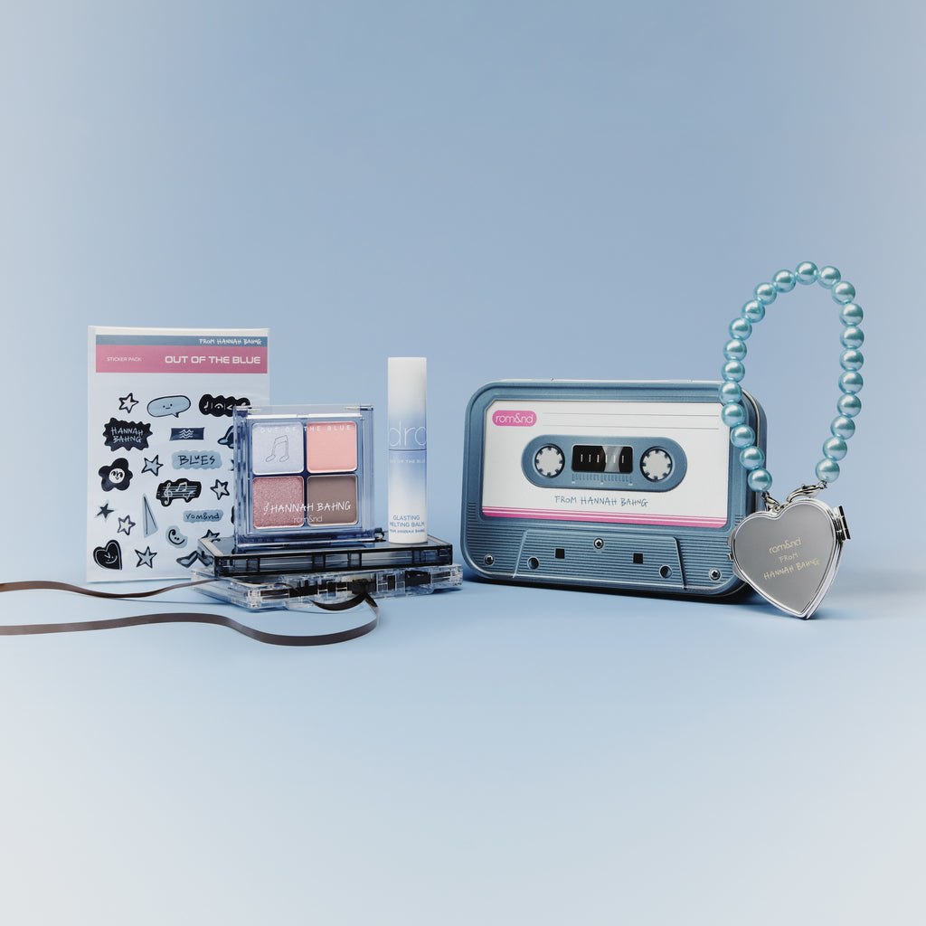 rom&nd x hannah bahng OUT OF THE BLUE Limited Blue Playlist Edition Ti ...
